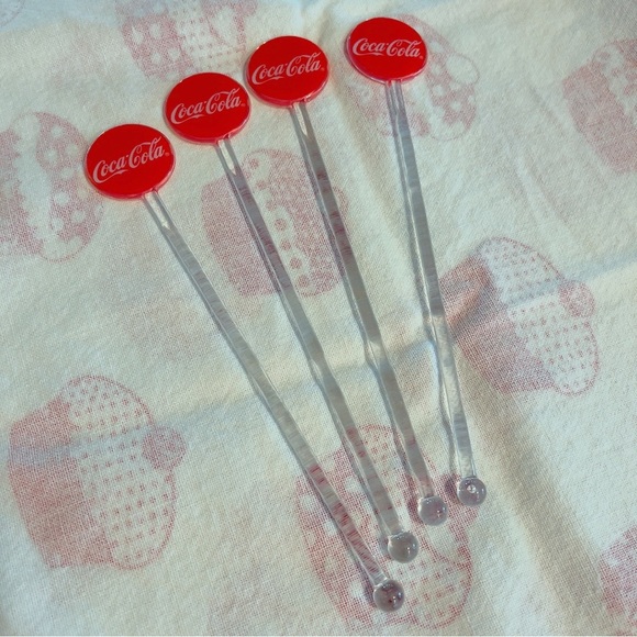 Coca Cola | Kitchen | Coca Cola Drink Stirrers | Poshmark